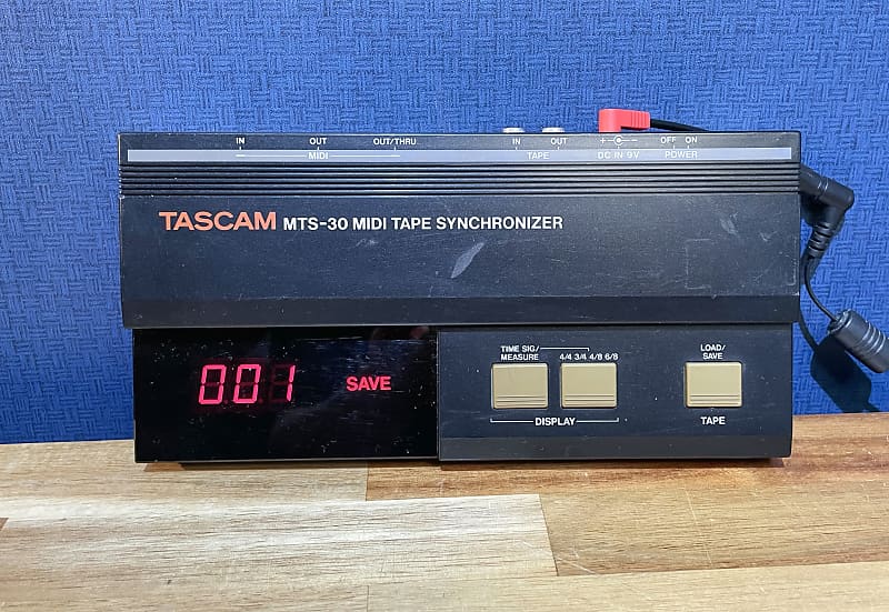 [Rare!] TASCAM MTS-30 MIDI Tape Synchronizer | Reverb