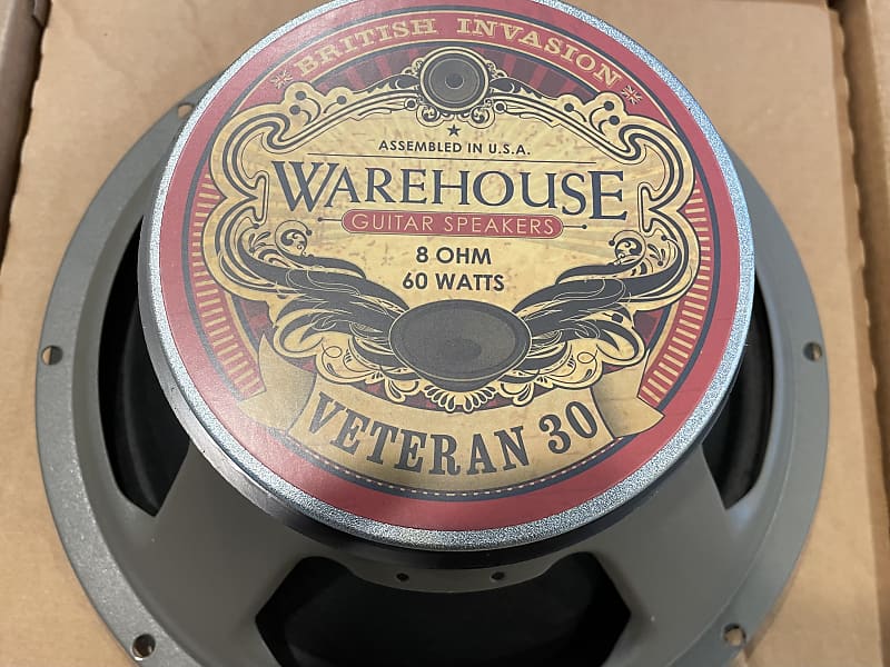 Warehouse Guitar Speakers Veteran 30 8 Ohm 60W Speaker 2010s | Reverb