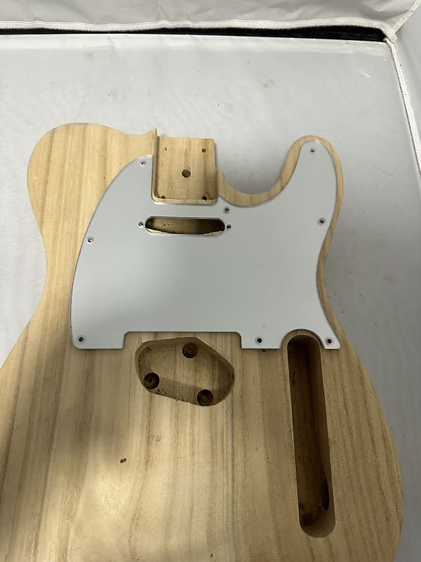 Monte's Guitar Custom Build Telecaster Pickguard Bright | Reverb