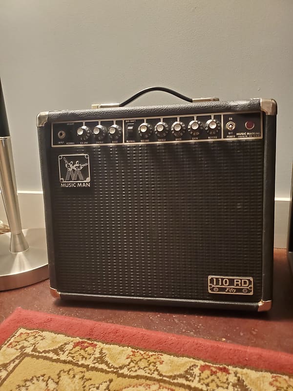 Ernie Ball Music Man RD 110 Fifty 1980s - Black | Reverb