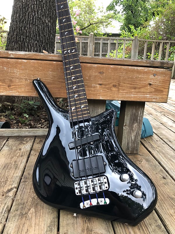 1989 Warwick Dolphin Pro I - Black, Boire, Wenge, Bartolini J | Reverb