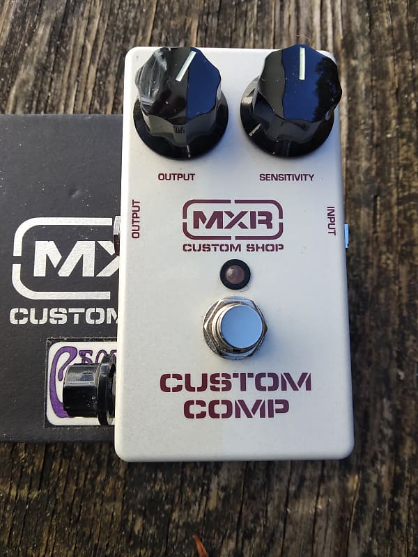 Ghost Face modified MXR custom comp compressor pedal external | Reverb