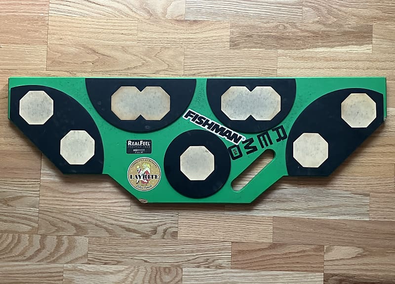 HQ Percussion Marching Tenor Pad (Quint) Green | Reverb