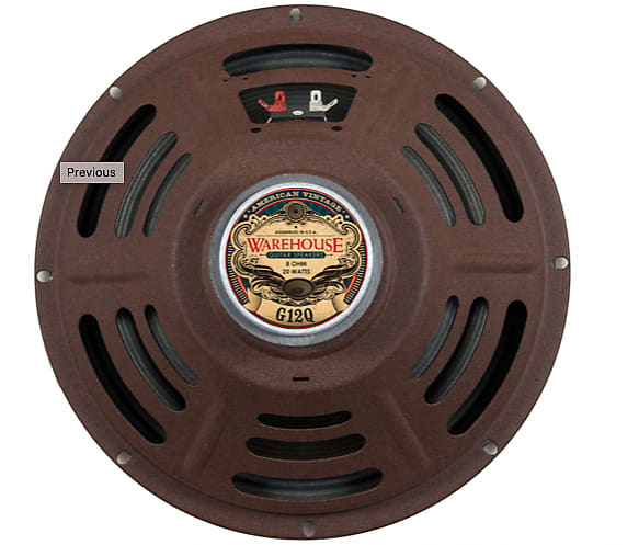 WGS 12" G12Q - 20 WATTS- 8 OHM -free shipping conus only 2022 | Reverb