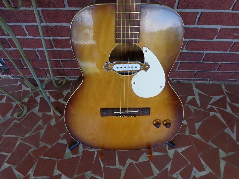 1950's KAY 000 Acoustic Electric Guitar - Fresh Setup - Low | Reverb