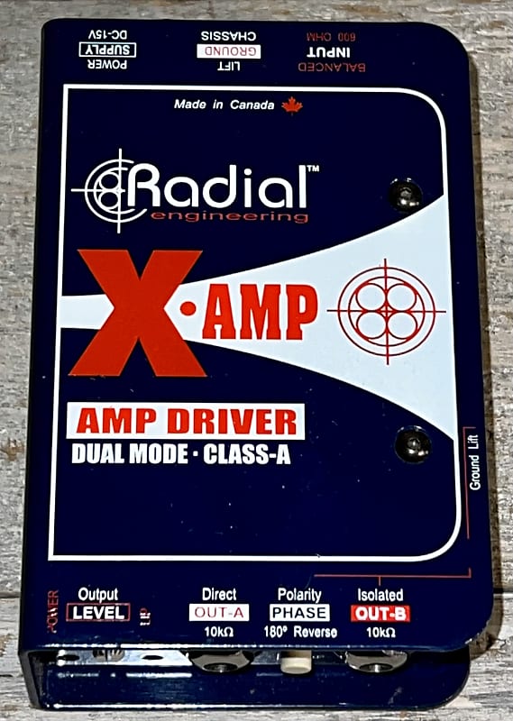 Radial Engineering X Amp Dual Mode Class A Amp Driver, | Reverb