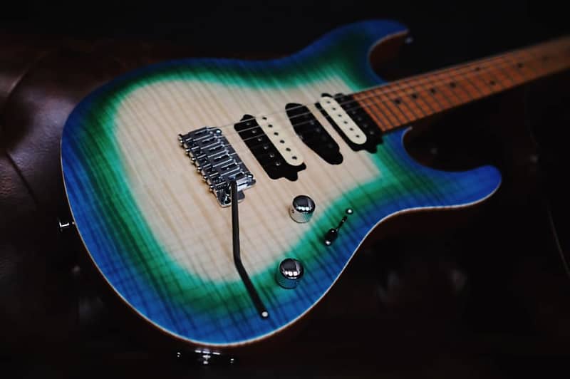 Suhr Modern Satin Flame Island Burst | Reverb