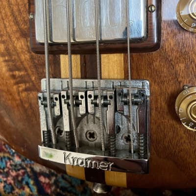 Kramer 450b 1976 - Natural Aluminum Neck | Reverb