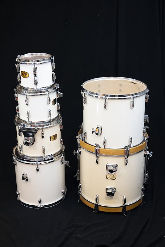 Pearl Export 6 piece 90s - white | Reverb