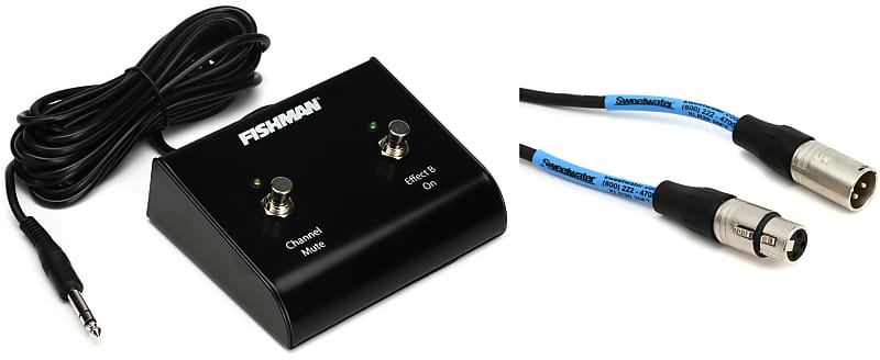 Fishman Dual Foot Switch for Loudbox Amplifiers Bundle with | Reverb
