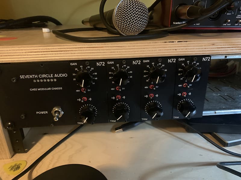 Seventh Circle Audio N72 4x mic preamp and MKII chassis | Reverb