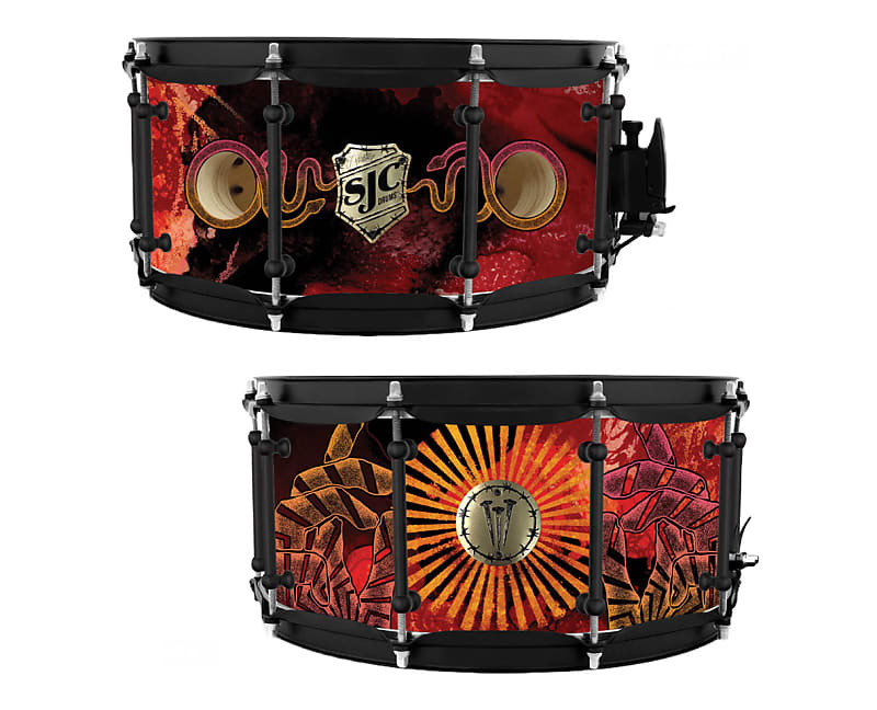 SJC Custom Drums Jay Weinberg Sig. 6.5"x14" Snare Drum - | Reverb