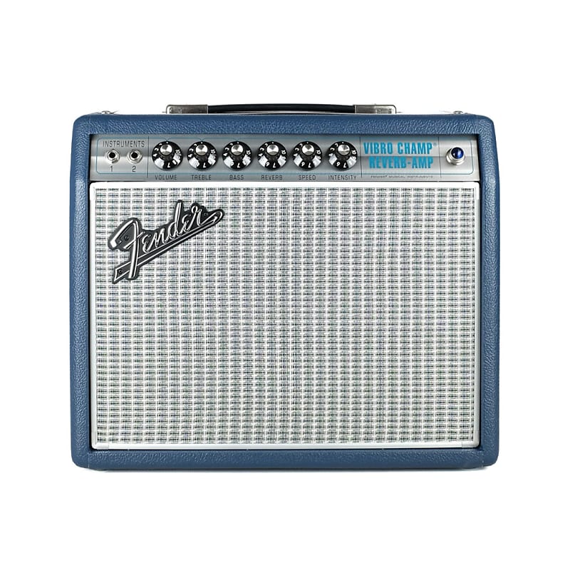 Fender 68 Custom Vibro Champ Reverb Guitar Combo Amplifier, | Reverb