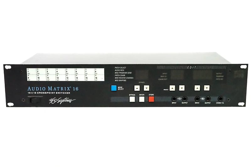 360 Systems Audio Matrix 16 | Reverb