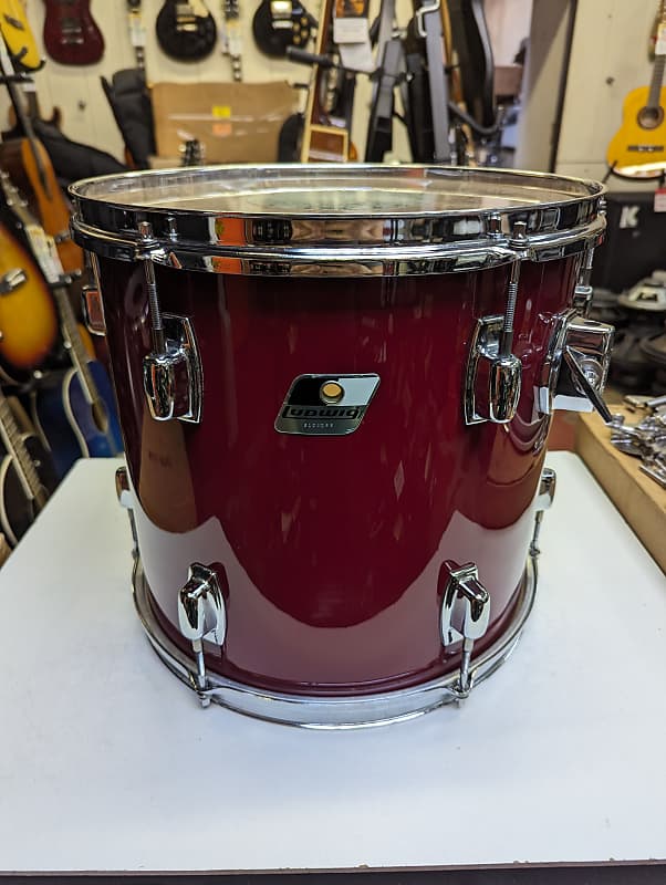 Sleeper! 1988 Ludwig Made In USA Rocker 12 X 13" Red Fury | Reverb