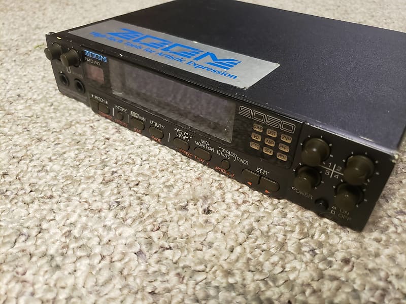 Vintage 90s Zoom 9050 Advanced Instrument Multi Effect | Reverb