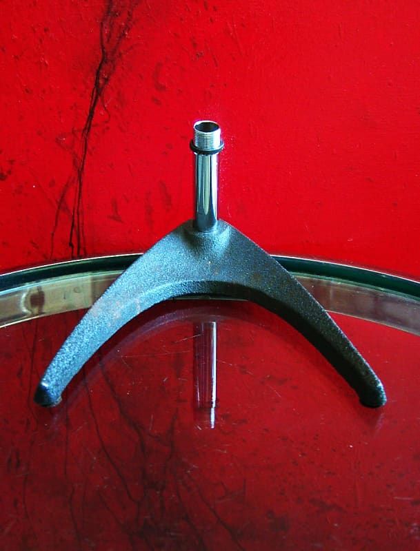 Vintage 1960's Atlas Sound DS14 cast iron microphone desk | Reverb