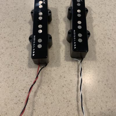 Fender Gen 4 Noiseless Jazz Bass Pickup Set | Reverb
