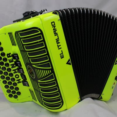 NEW Electric Yellow Hohner Anacleto El Italiano III S | Reverb