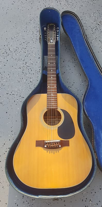 Rare Vintage Aria 12W150 12 String Acoustic Guitar Made in | Reverb