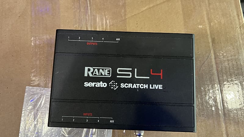 Rane SCRATCH LIVE SL4 Digital DJ System Audio Interface | Reverb