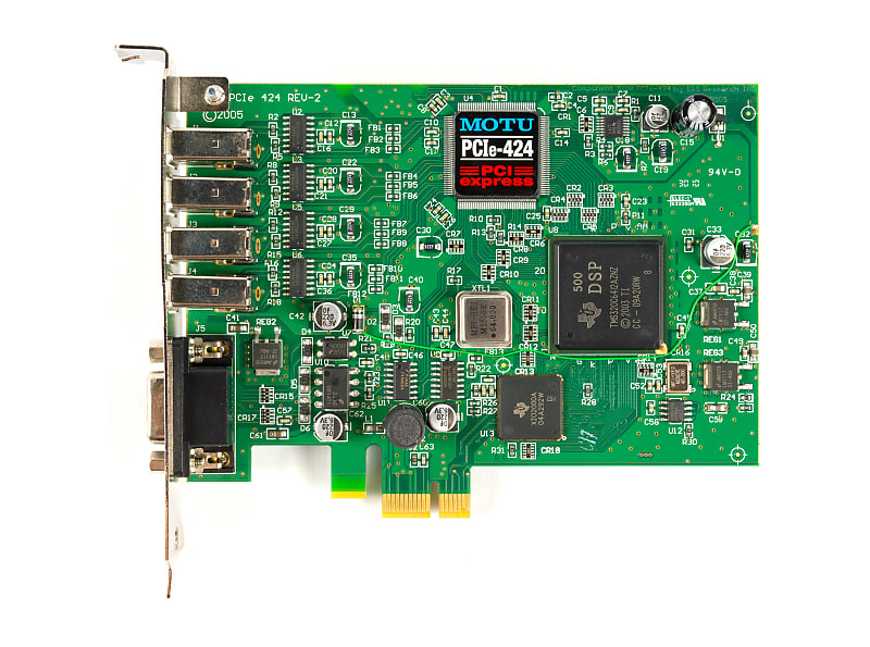 MOTU PCIe-424 PCI Card Upgrade [USED] | Reverb Australia