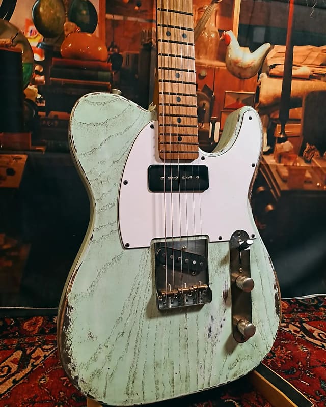 Relic'd Heavy Relic Telecaster - Surf Green Relic | Reverb Canada