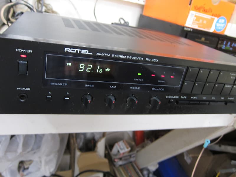Rotel RX-850 Stere Am/Fm Receiver Phono, Ex Sound, | Reverb Canada