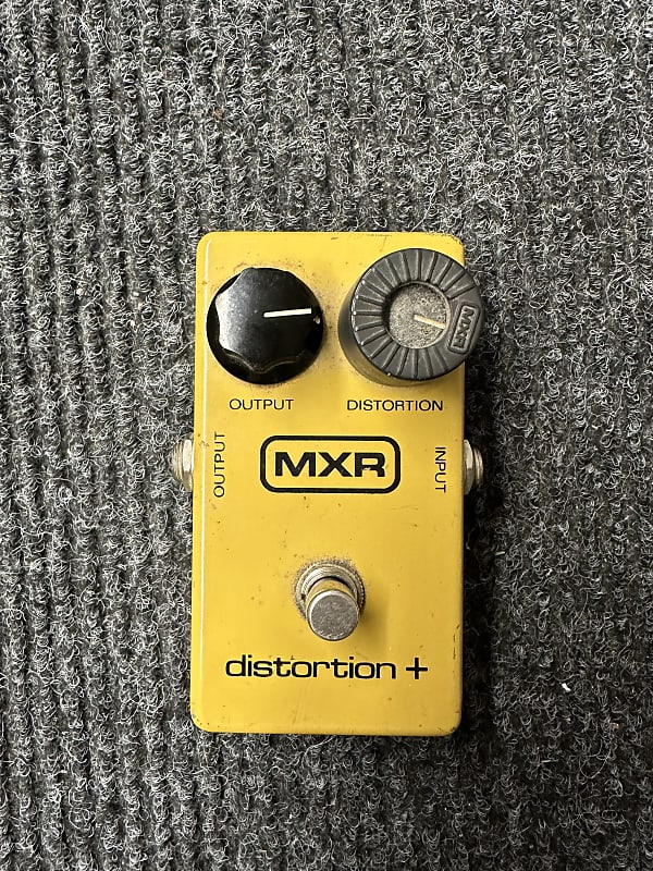 MXR MX-104 Block Distortion + 1975 - 1984 - Yellow | Reverb