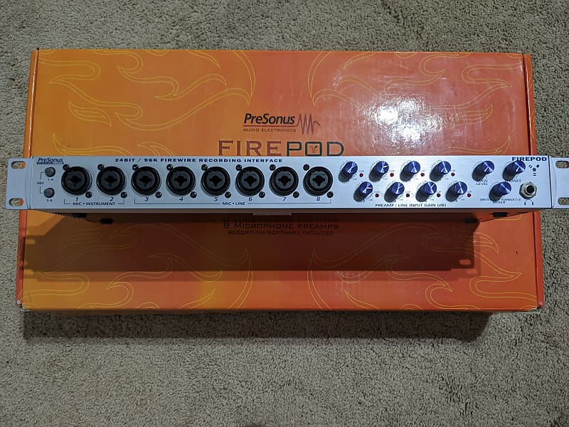 Presonus FP10 (FirePod) 24bit/96K recording system | Reverb