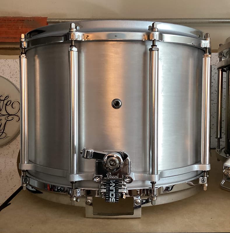 Pearl 14x10 Free Floating Snare - Custom Aluminum | Reverb