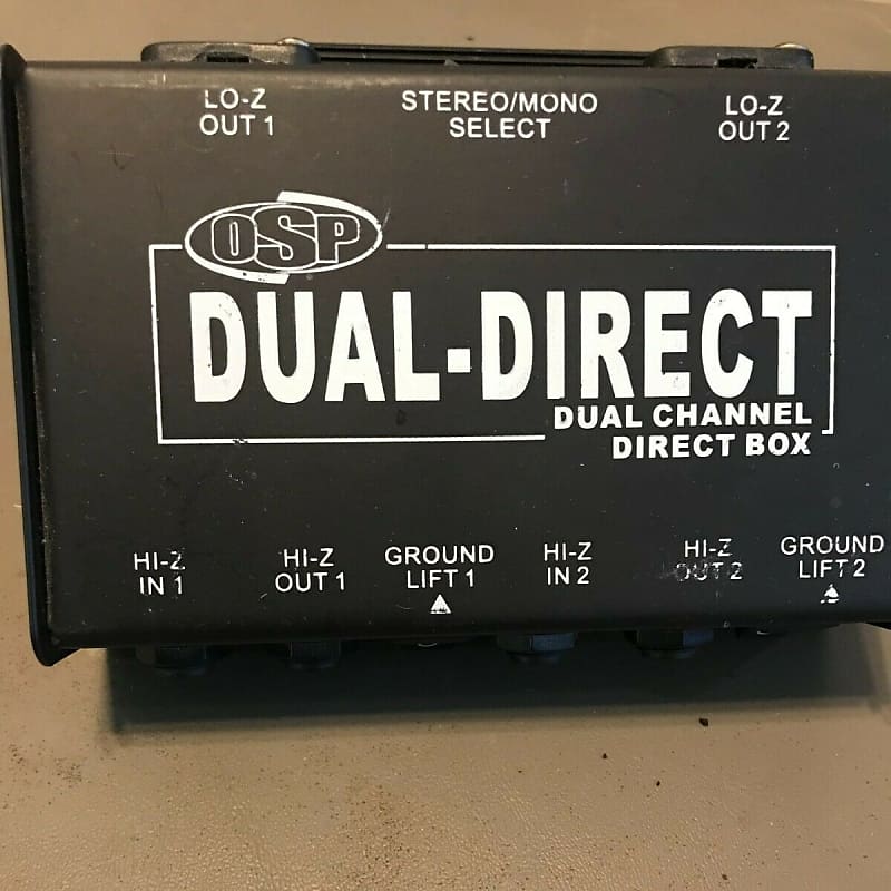 OSP dual-direct 2 channel DI box | Reverb
