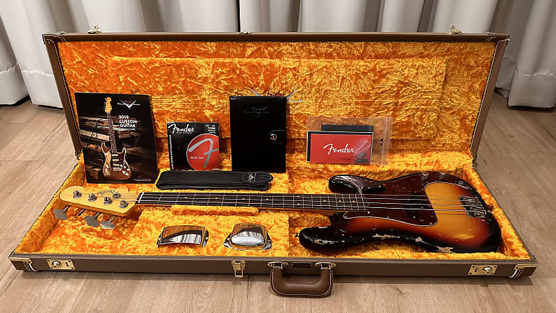 Fender Custom Shop 1960 Precision Bass Heavy Relic - 3 | Reverb France