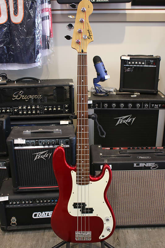 Fender Squire Precision Bass Allinity Series 2004 - Dakota | Reverb