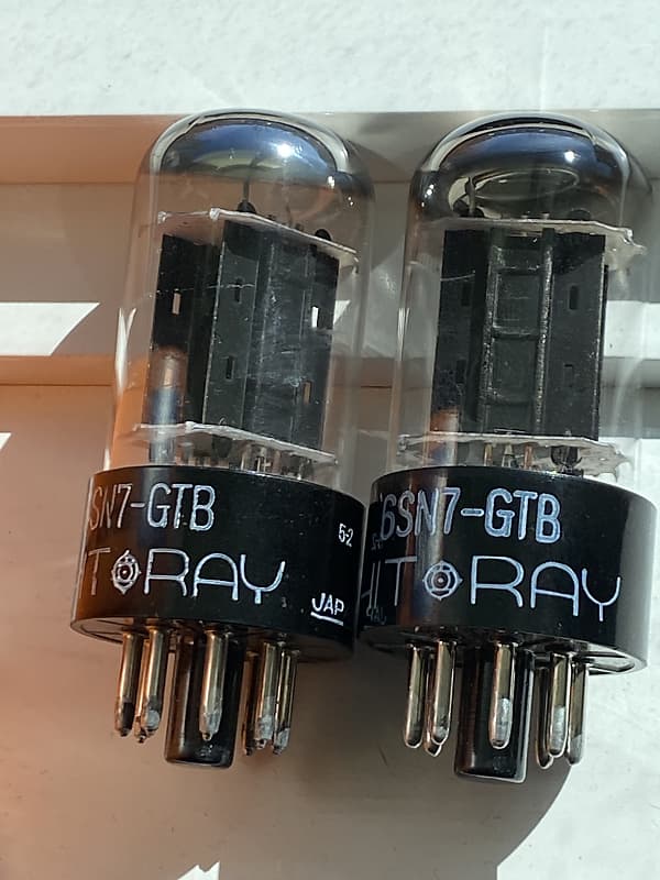 Hit Ray 6SN7 GTB 1970’s Glass | Reverb