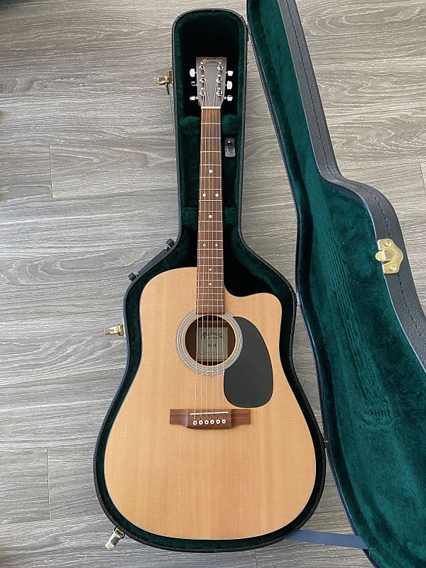 Martin DC-1E 2009 Natural w/ Hardshell Case | Reverb