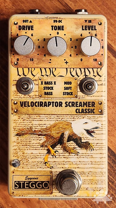 Steggo's Velociraptor Screamer Classic - Tone Geek Valve | Reverb