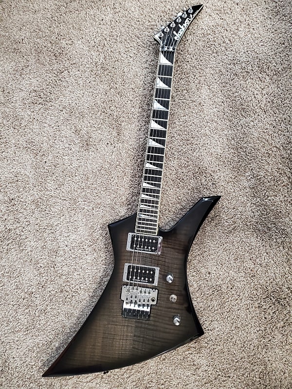 Jackson Kelly 2000 Trans Black | Reverb