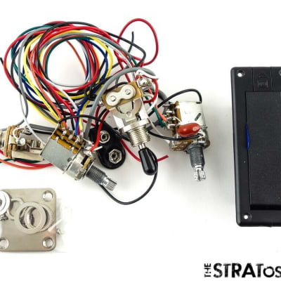 Epiphone Prophecy Extura Pots 3 Way Jack Battery Pack | Reverb