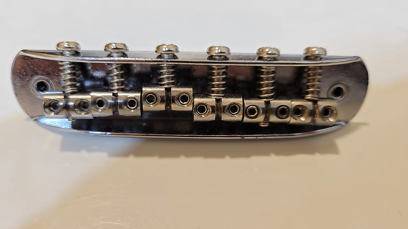 Squier Vintage Modified Mustang Bridge 2016 Chrome | Reverb Australia