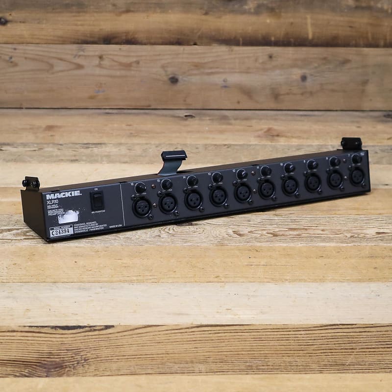 Mackie XLR10 XLR Microphone Input Expander XLR-10 Expansion | Reverb