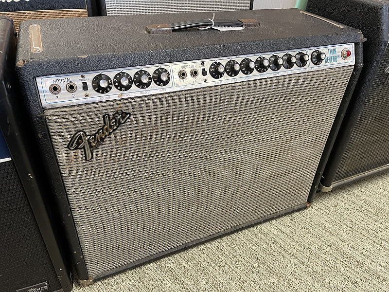 Fender Twin Reverb 2-Channel 135-Watt 2x12" Guitar Combo 1979 | Reverb