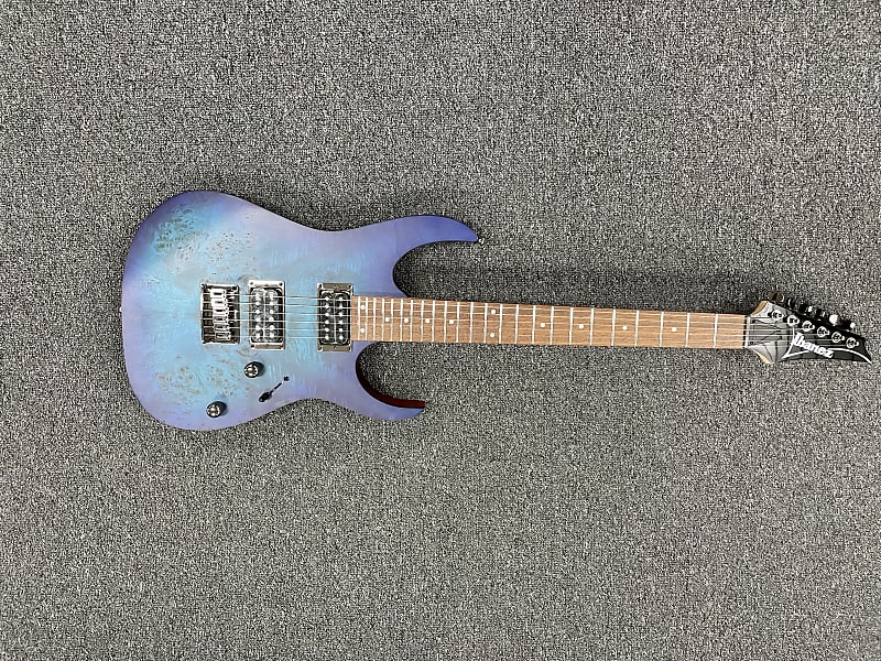 Ibanez RG421PBSBF RG Standard Electric Guitar 2021 Sapphire | Reverb