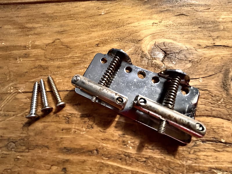 Fender Telecaster Bass Bridge 1968 - Nickel | Reverb