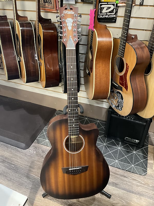 D'Angelico 12 string daplsg212agdcp - Mahogany | Reverb