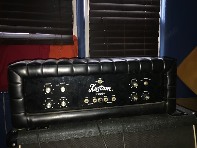Kustom K 200 B1 1960’s - Black | Reverb