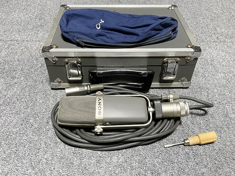 Sony C-38B Condenser Microphone w/Hard case | Reverb