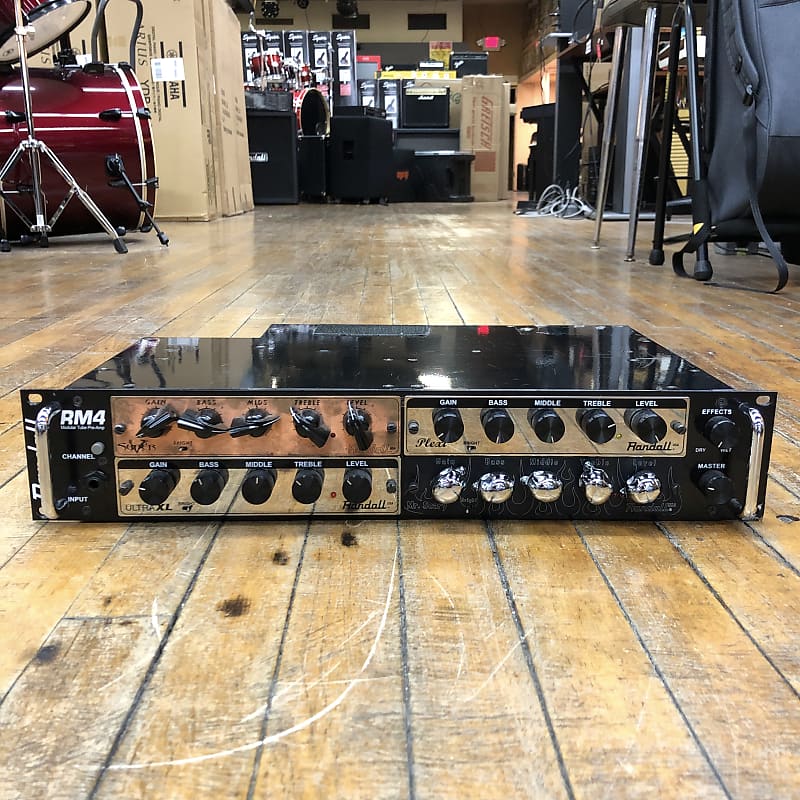 Randall RM4 MTS Series 4-Channel Modular Tube Guitar Preamp | Reverb
