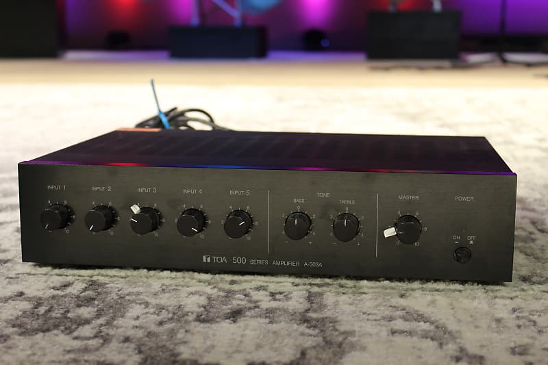 TOA Amplifier A-503A | Reverb