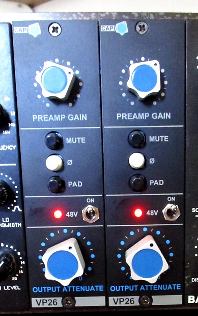 CAPI VP26 Mic Preamp for API 500-Series Lunchbox/Rack | Reverb